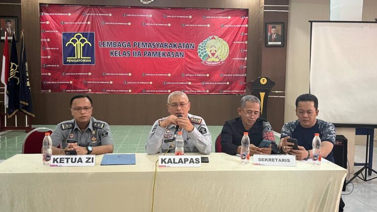 Bangun Zona Integritas, Ka.Lapas Pimpin Rapat Rencana Kerja Tahun 2024