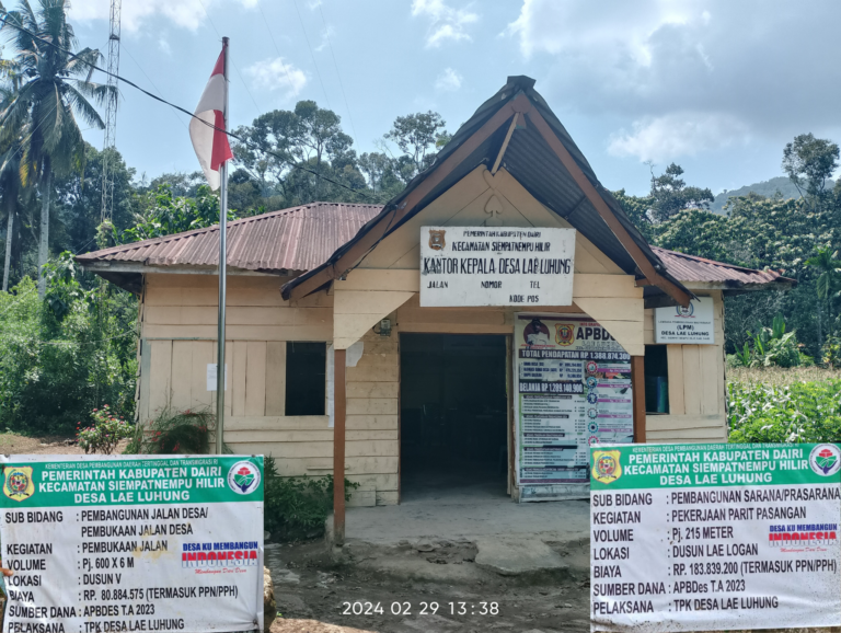 Terkesan Asal Jadi,4 Titik Proyek Anggaran DD Desa Lae Luhung Kualitas ...